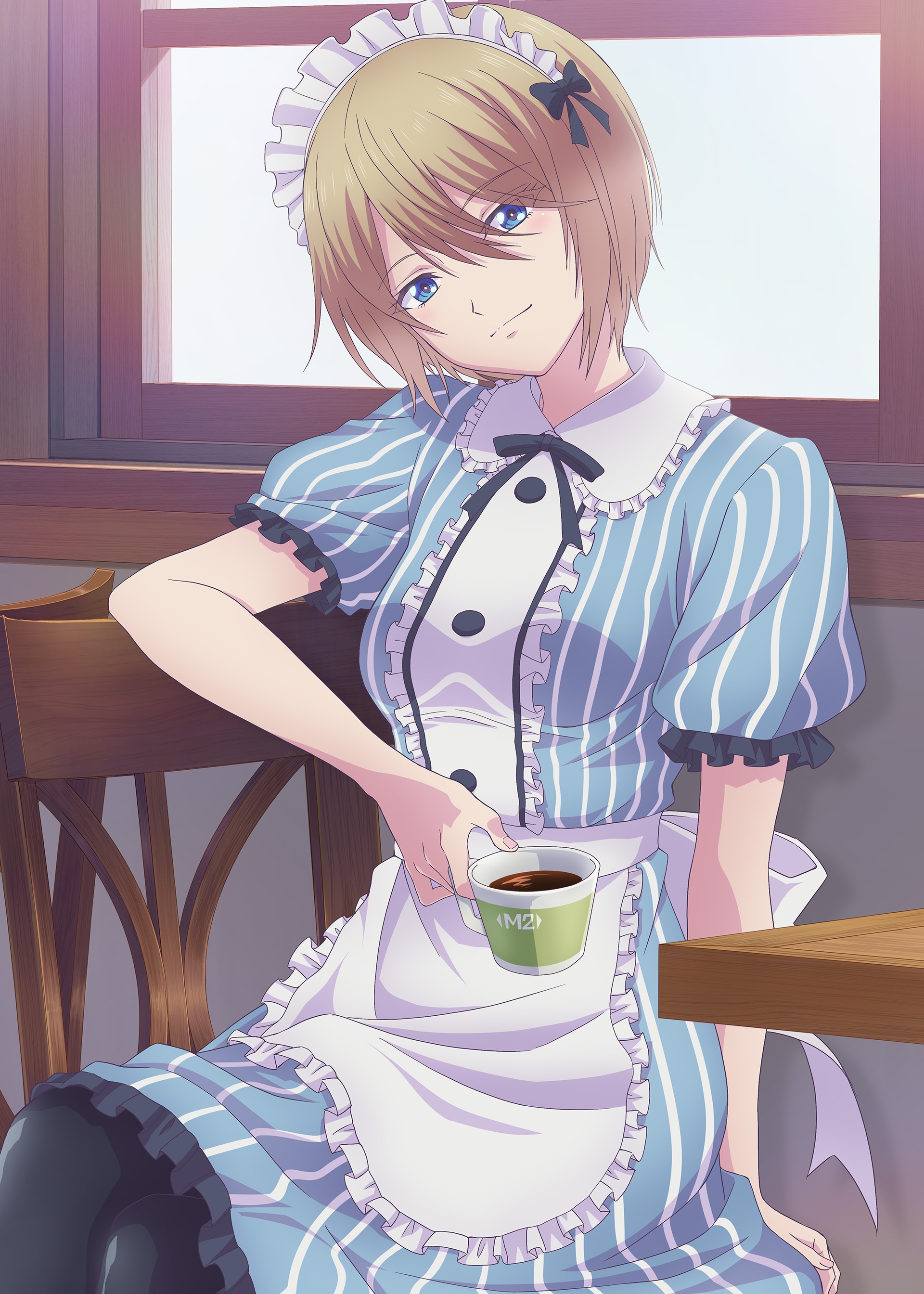 megami no café terrace hououji akane maid pantyhose tagme waitress | #1061681 | yande.re